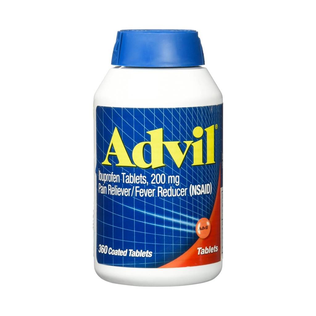 ADVIL 200mg x 360 TABLETAS | Tu Farmacia Actual
