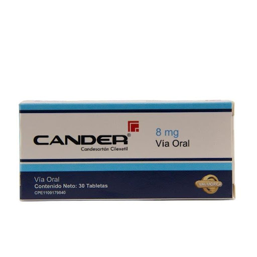 CANDER 8MG 30 TAB | Tu Farmacia Actual