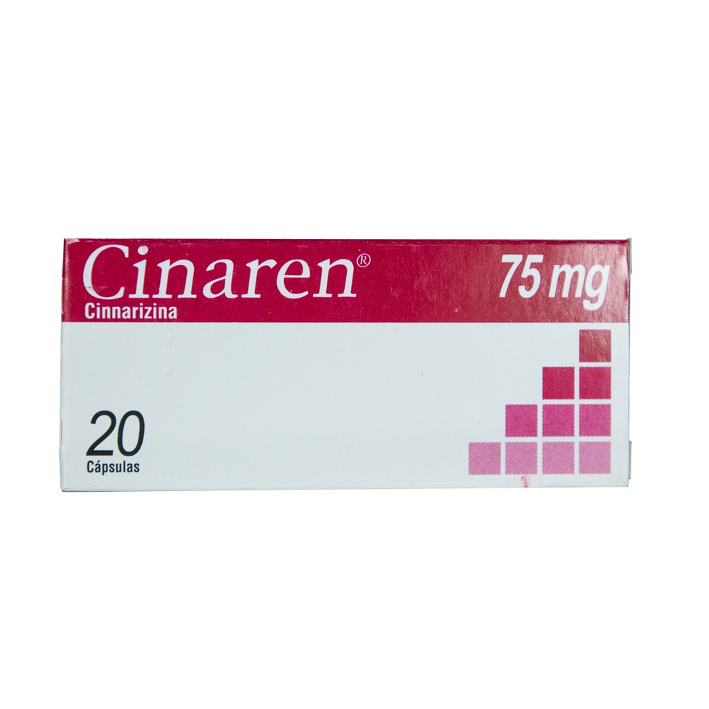CINAREN 75 MG 20 CAP DOLLDER | Tu Farmacia Actual