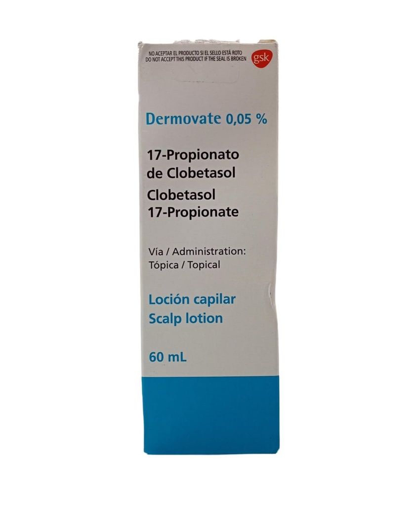 DERMOVATE 0.05% LOCION CAPILAR 60ML | Tu Farmacia Actual