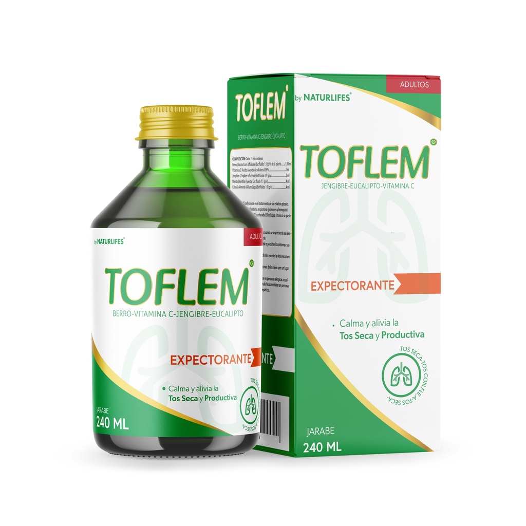 TOFLEM 240ML | Tu Farmacia Actual