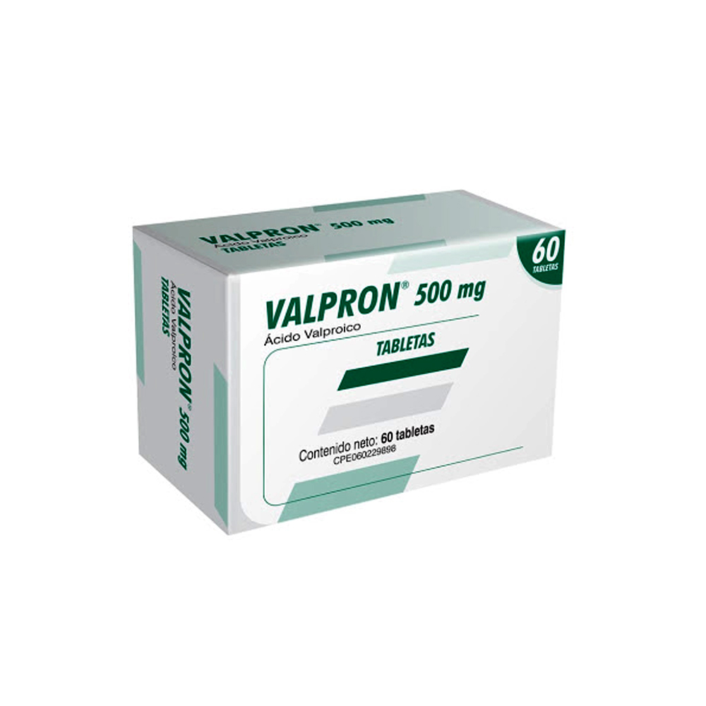 VALPRON 500MG 60TAB | Tu Farmacia Actual