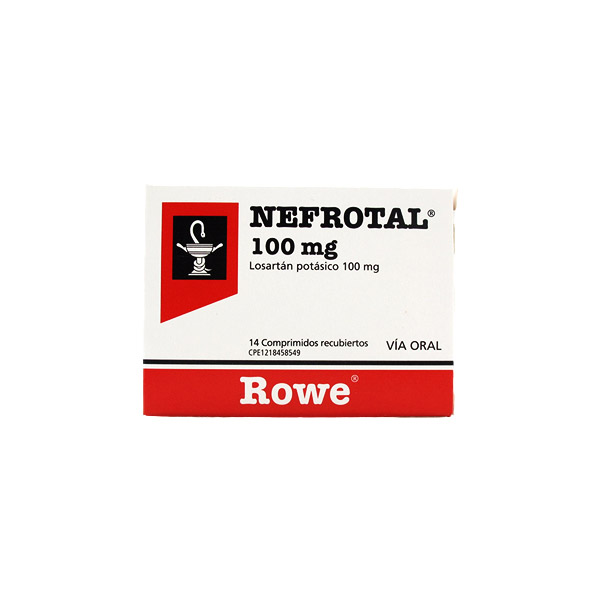 NEFROTAL 100MG X 14 COMP ROWE | Tu Farmacia Actual