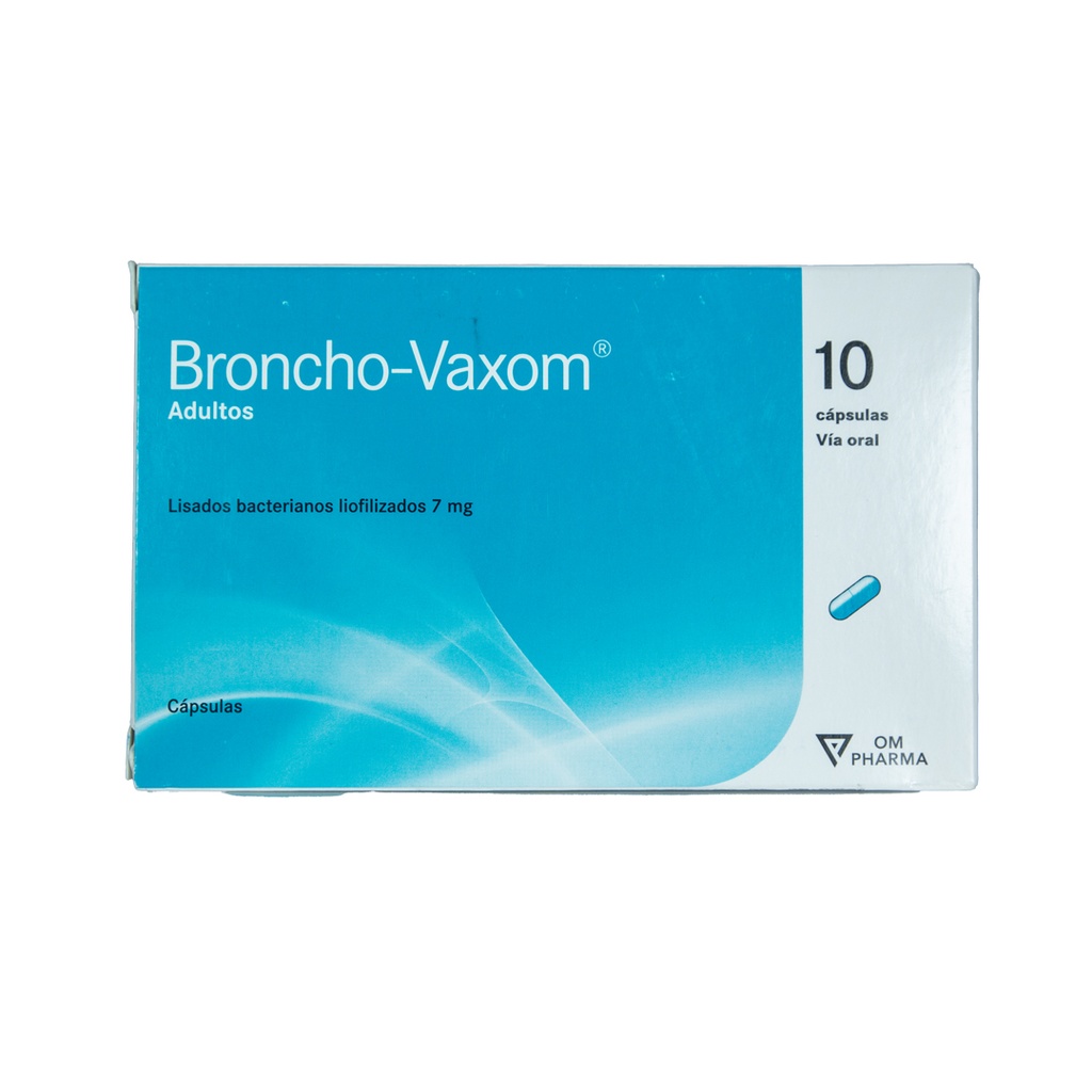 BRONCHO-VAXOM ADULTOS 7mg 10 CÁPSULAS | Tu Farmacia Actual