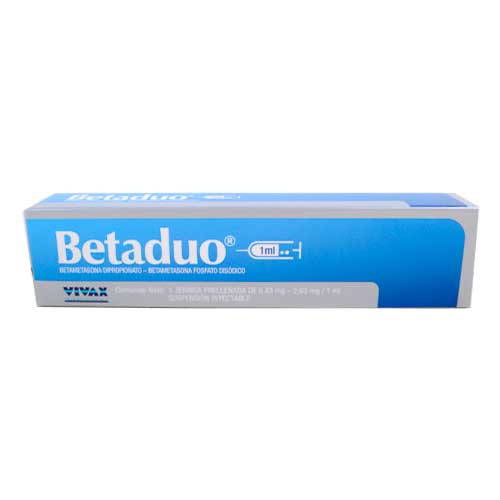 BETADUO 1ML X 1 JERINGA VIVAX | Tu Farmacia Actual