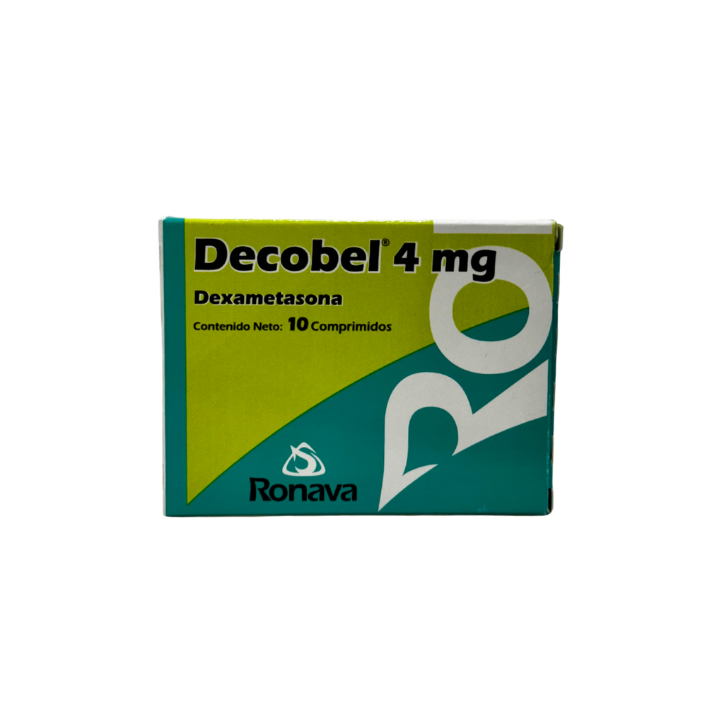 DECOBEL 4MG X 10 COMP RONOVA | Tu Farmacia Actual