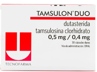 TAMSULON DUO 0,5/0,4MG X 30 CAPS TECNOFARMA | Tu Farmacia Actual