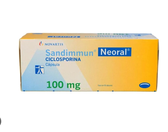NEORAL 100MG X 50 CAPS NOVARTIS | Tu Farmacia Actual
