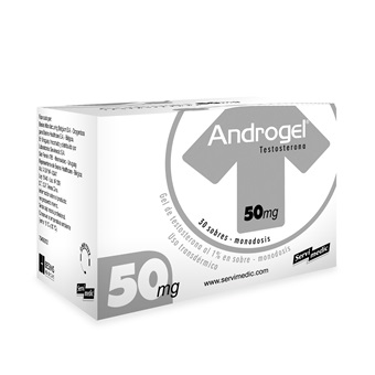 ANDROGEL 1% 50MG X 30 SOB. BESINS HEALTHCARE | Tu Farmacia Actual