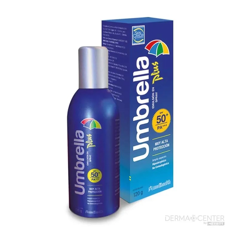 UMBRELLA PLUS EMULSION EN SPRAY MUY ALTA PROTECCIÓN SPF 50 120G | Tu ...