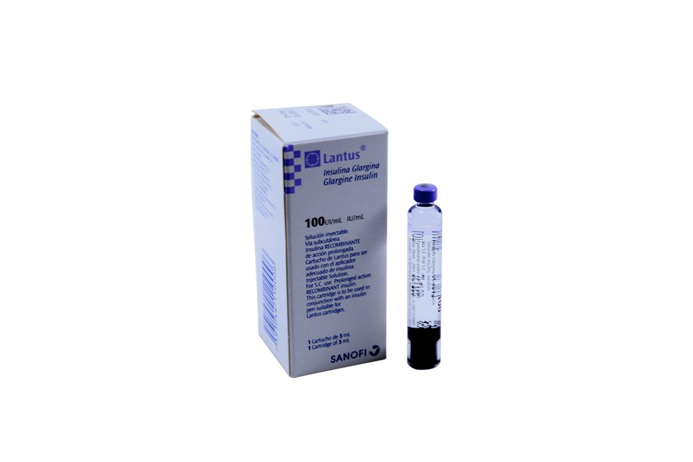 LANTUS 1 CARTUCHO 100UI 3ML | Tu Farmacia Actual