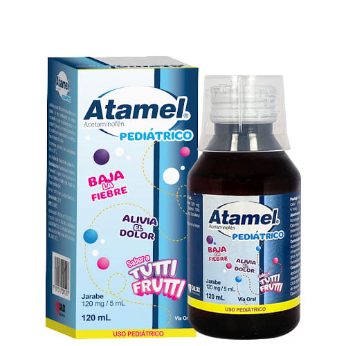 ATAMEL 120 MG X 120 ML CALOX | Tu Farmacia Actual