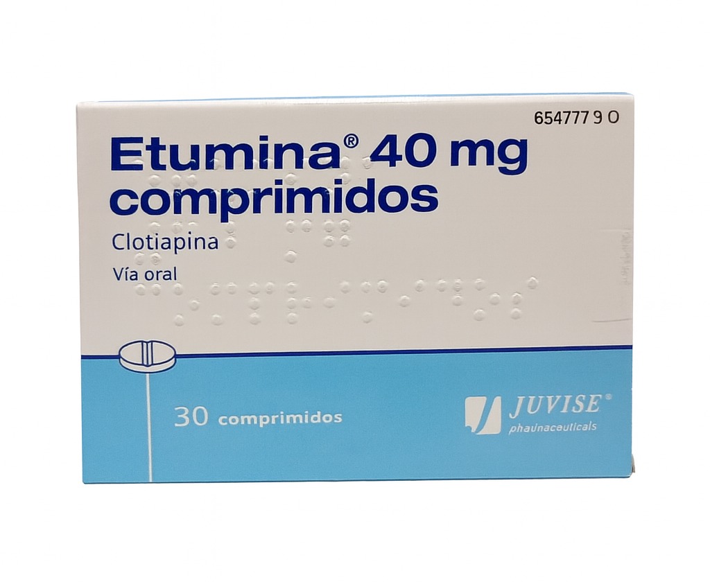ETUMINA 40 MG 30 COMPRIMIDOS JUVISE | Tu Farmacia Actual
